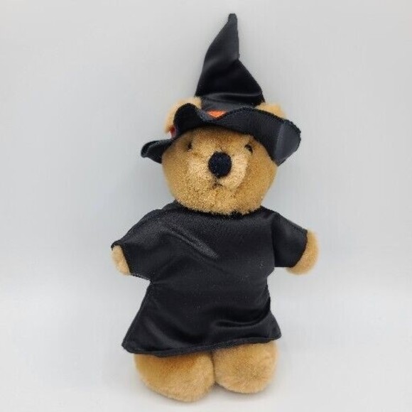 Dakin | Toys | Vintage 986 Dakin Co Halloween Witch Bear Plush Stuffed ...